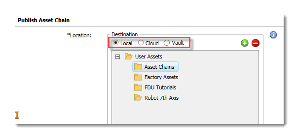 Work with Asset Chains