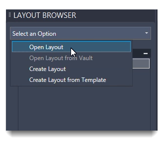 Open the Layout in 2D and Download Assets