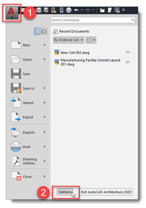 Open the Layout in 2D and Download Assets
