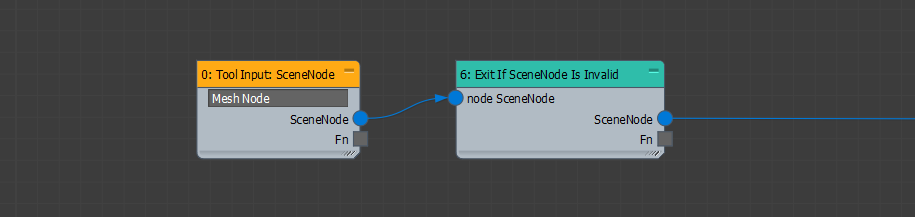 Tool Input: SceneNode