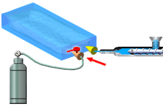 Gas entrances