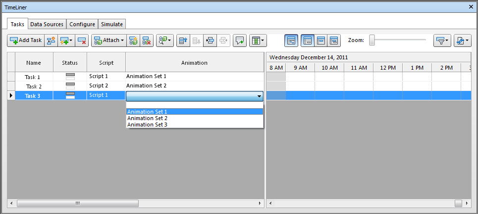 Add Animation to Tasks