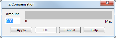 Z-compensation tool