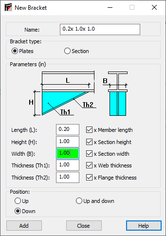 Model Brackets