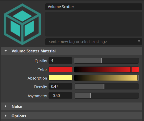 Volume Scatter Materials