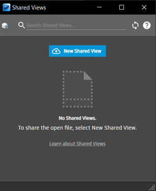 Working with Shared Views