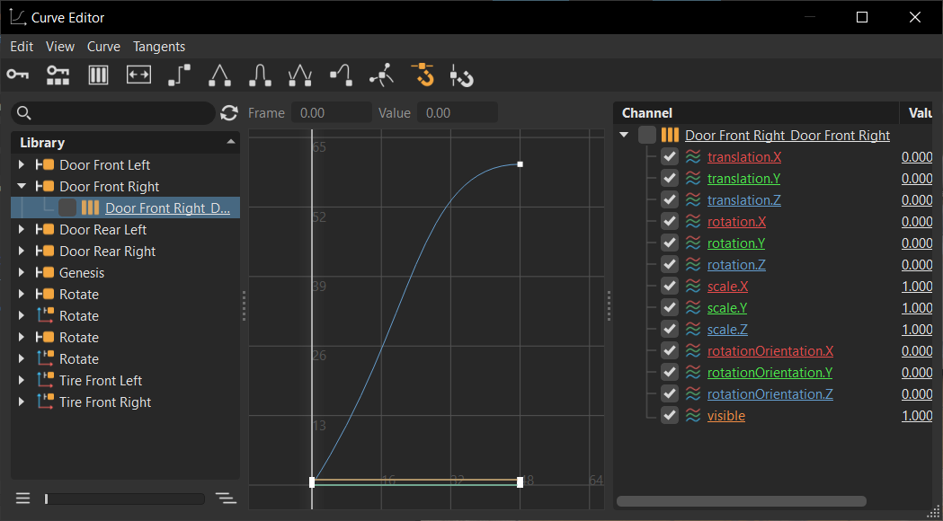 Working with the Curve Editor
