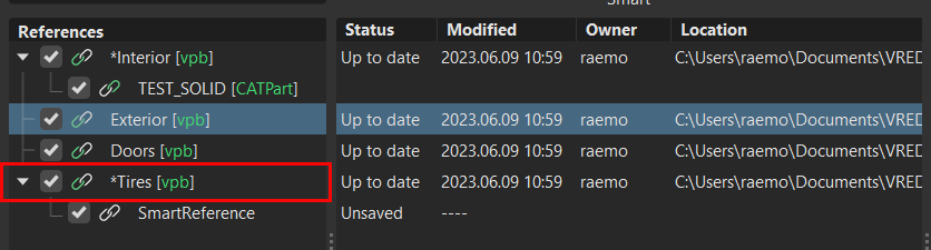 Using the Reference Editor
