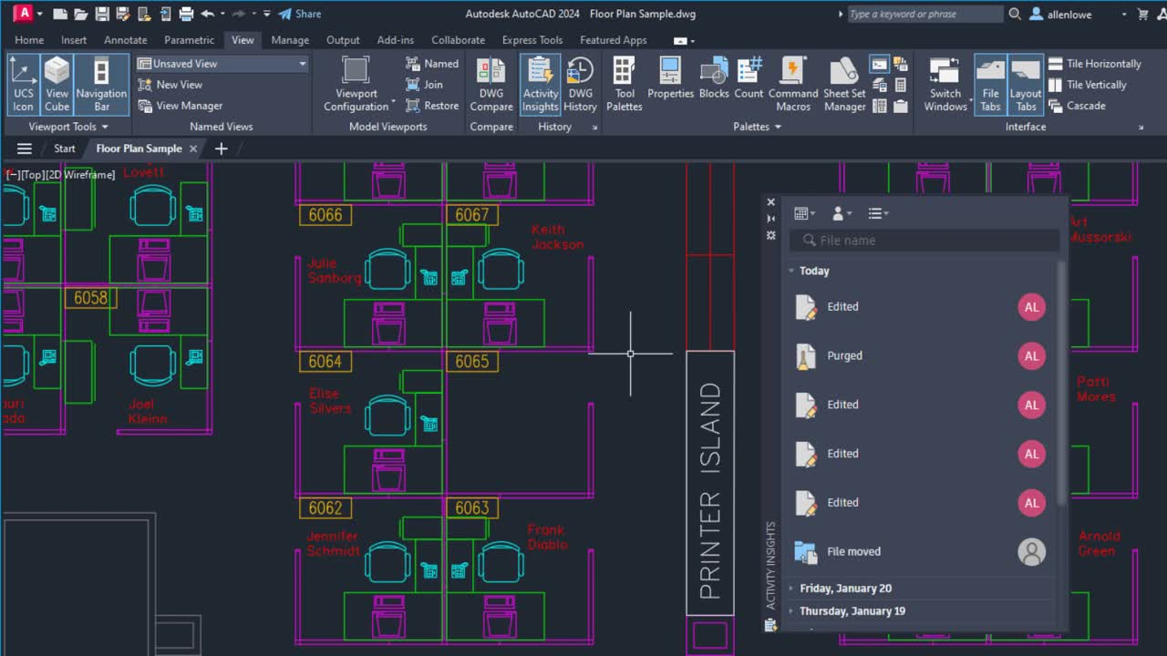 Novedades de AutoCAD 2024