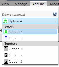 Ribbon Panels and Controls