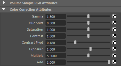 Volume Sample RGB の例
