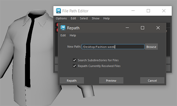 ファイル パス エディタ(File Path Editor)