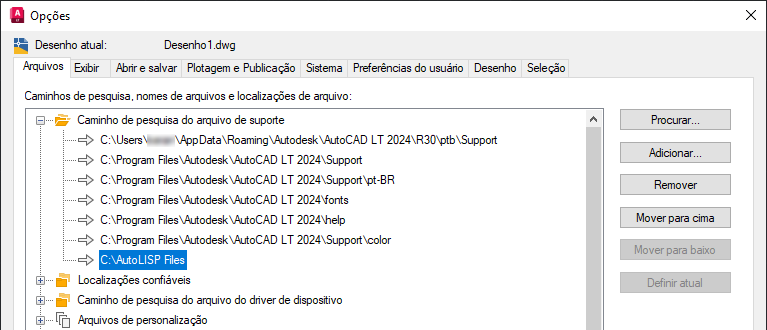 AutoLISP (AutoCAD LT 2024)