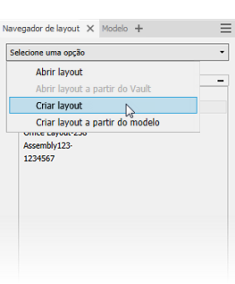 Criar um layout de fábrica