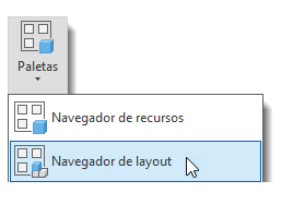 Trabalhar com o Navegador de layout
