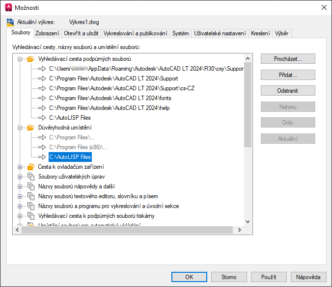 AutoLISP (AutoCAD LT 2024)
