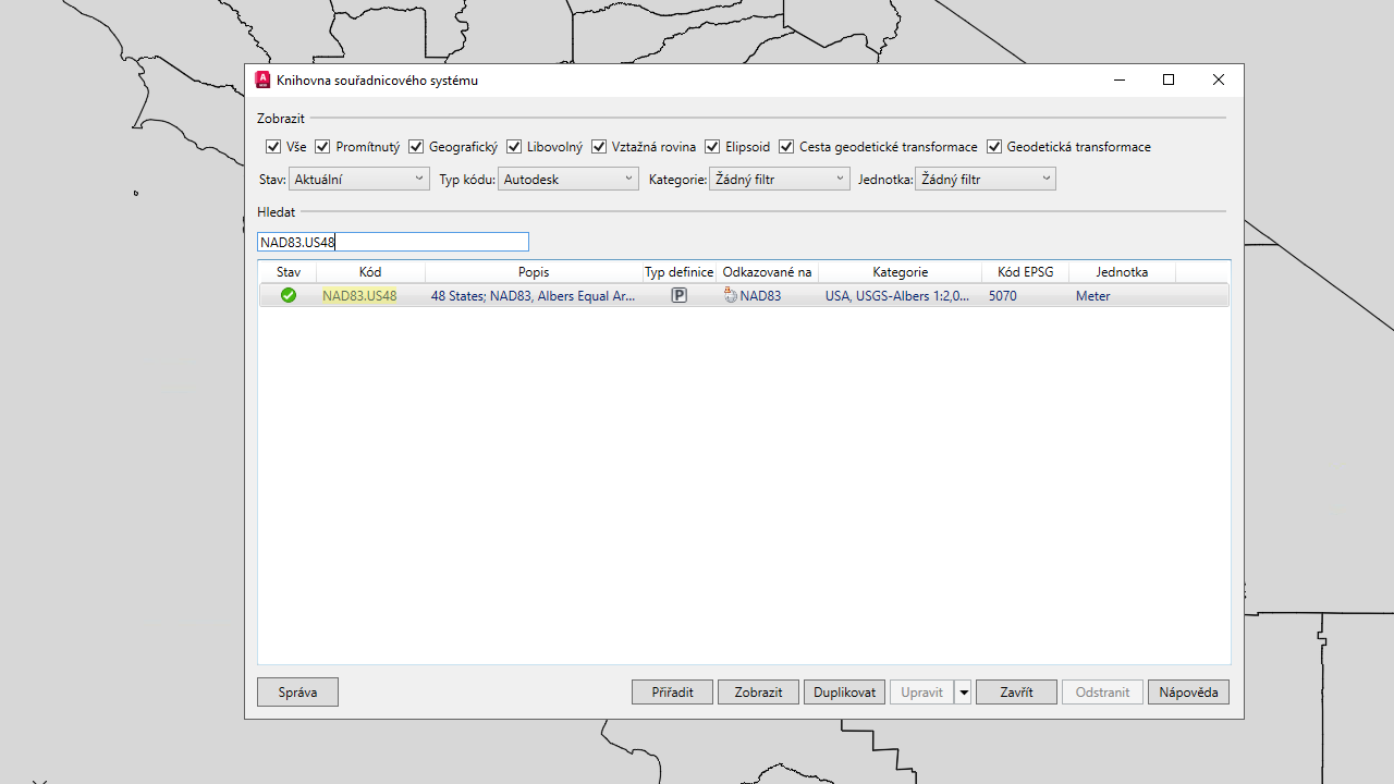 Co je nového v sadě nástrojů AutoCAD Map 3D 2025