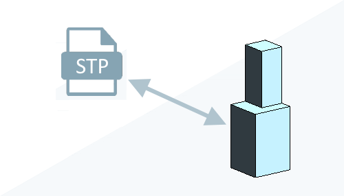 Importieren/Exportieren von STEP-Dateien