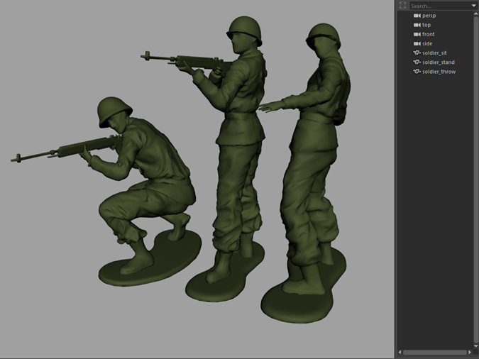 Create an Army of Toy Soldiers