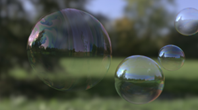Iridescent Soap Bubble Shader