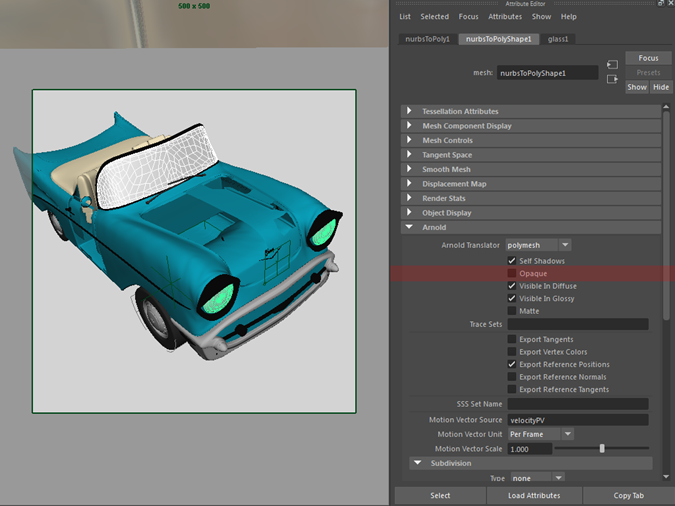 Shading The Car using the Standard Surface Shader