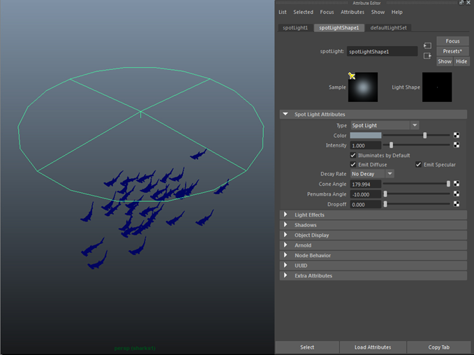 Underwater Scene with Fog