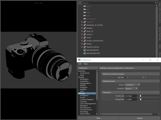 Maya Help | Camera Product Visualization | Autodesk