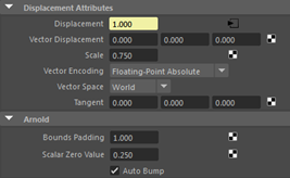 Displacement Mapping Using the Token