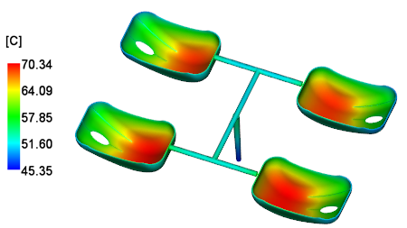 Quickstart Cool FEM tutorial: Review the Temperature, mold-cavity ...