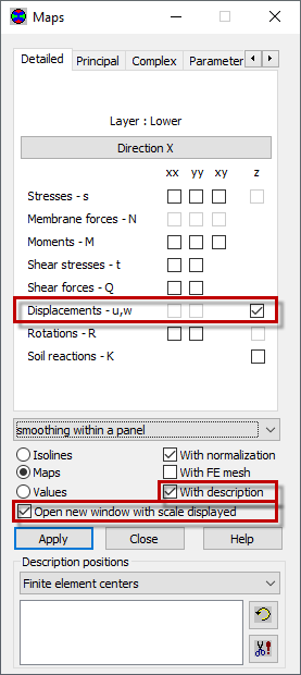Display Slab Results on Maps