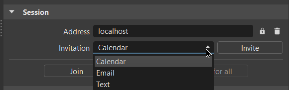 Setting Up a Collaboration Session