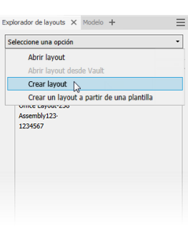 Creación de un layout de Factory