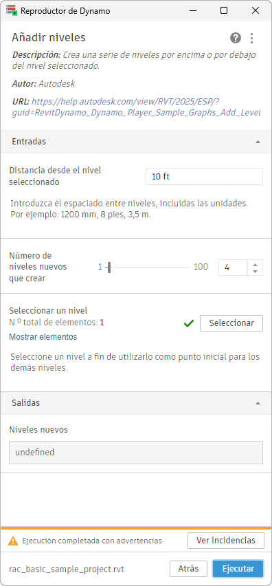 Ver incidencias de gráficos
