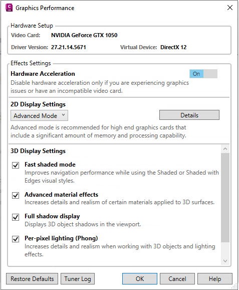 AutoCAD System Variables