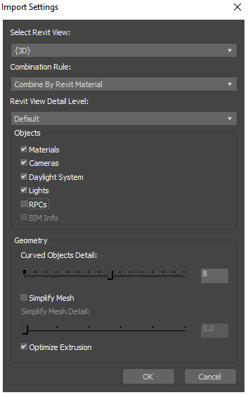 Revit Exterior to MAXtoA