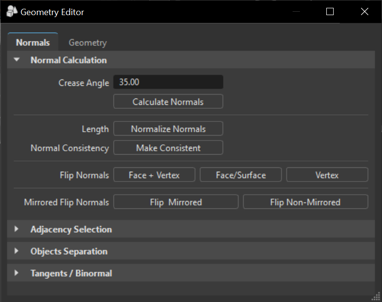 Geometry Editor