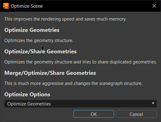 Optimizing, Saving, and Publishing a Scene