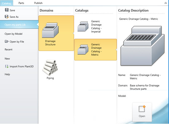 About the Parts Editor