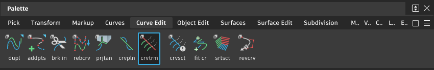 곡선 및 COS 자르기