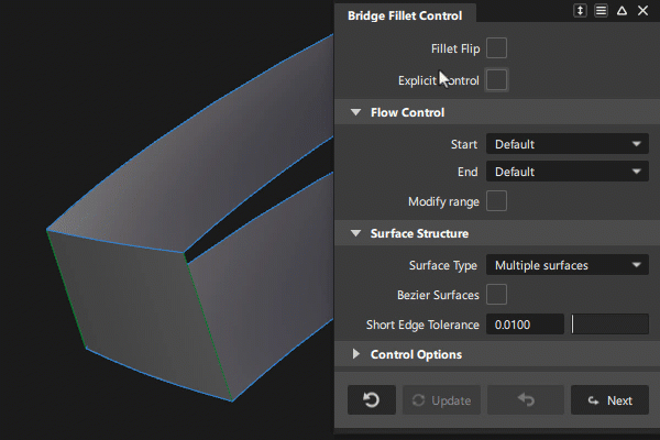 Bridge Fillet