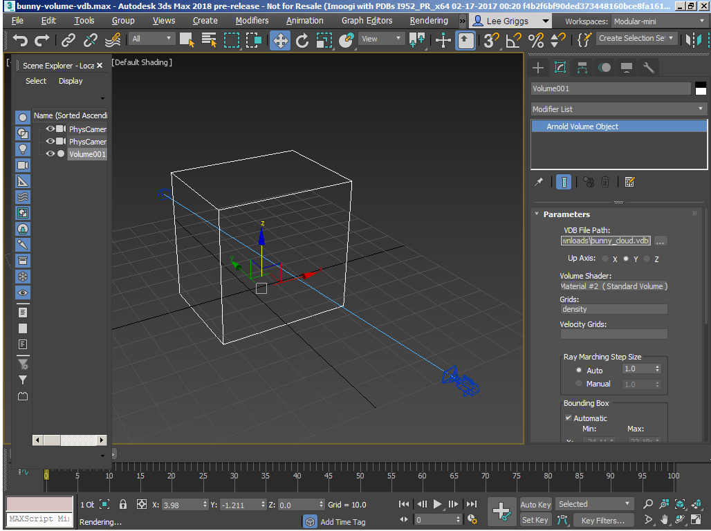 Volume - Displacement tutorial