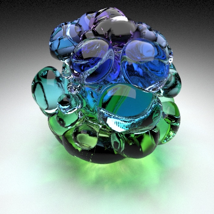 Refractive Caustics Using An Emissive Shader