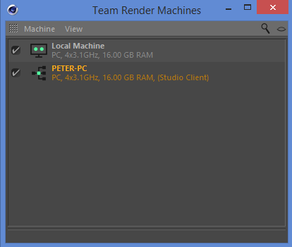 Team Render (distributed rendering)