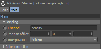 Volume Sample RGB Example