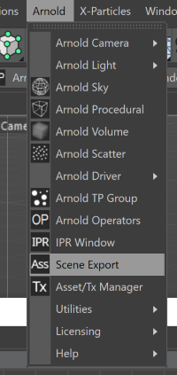 Scene Export