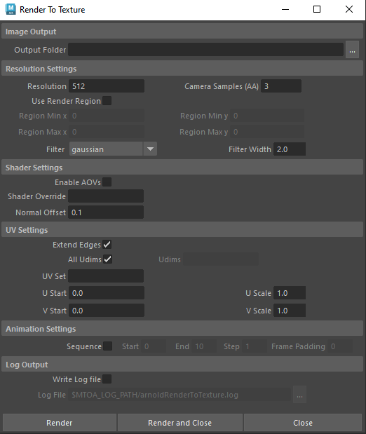 将当前选择渲染到纹理