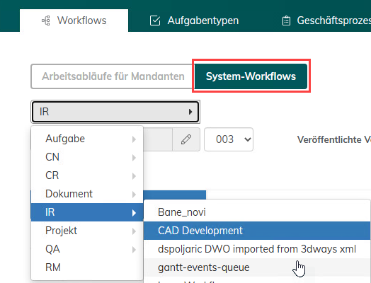 Grundlegende Workflow-Struktur