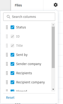 View and Manage Transmittals