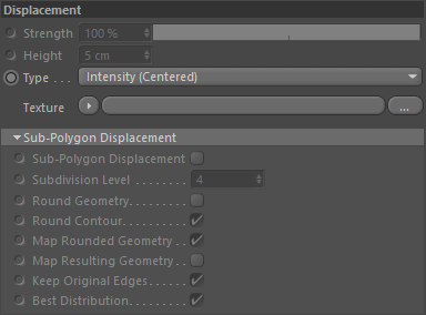 Cinema 4D Standard Material