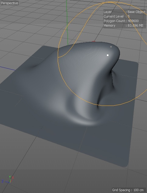 Rendering Displacement Maps from C4D
